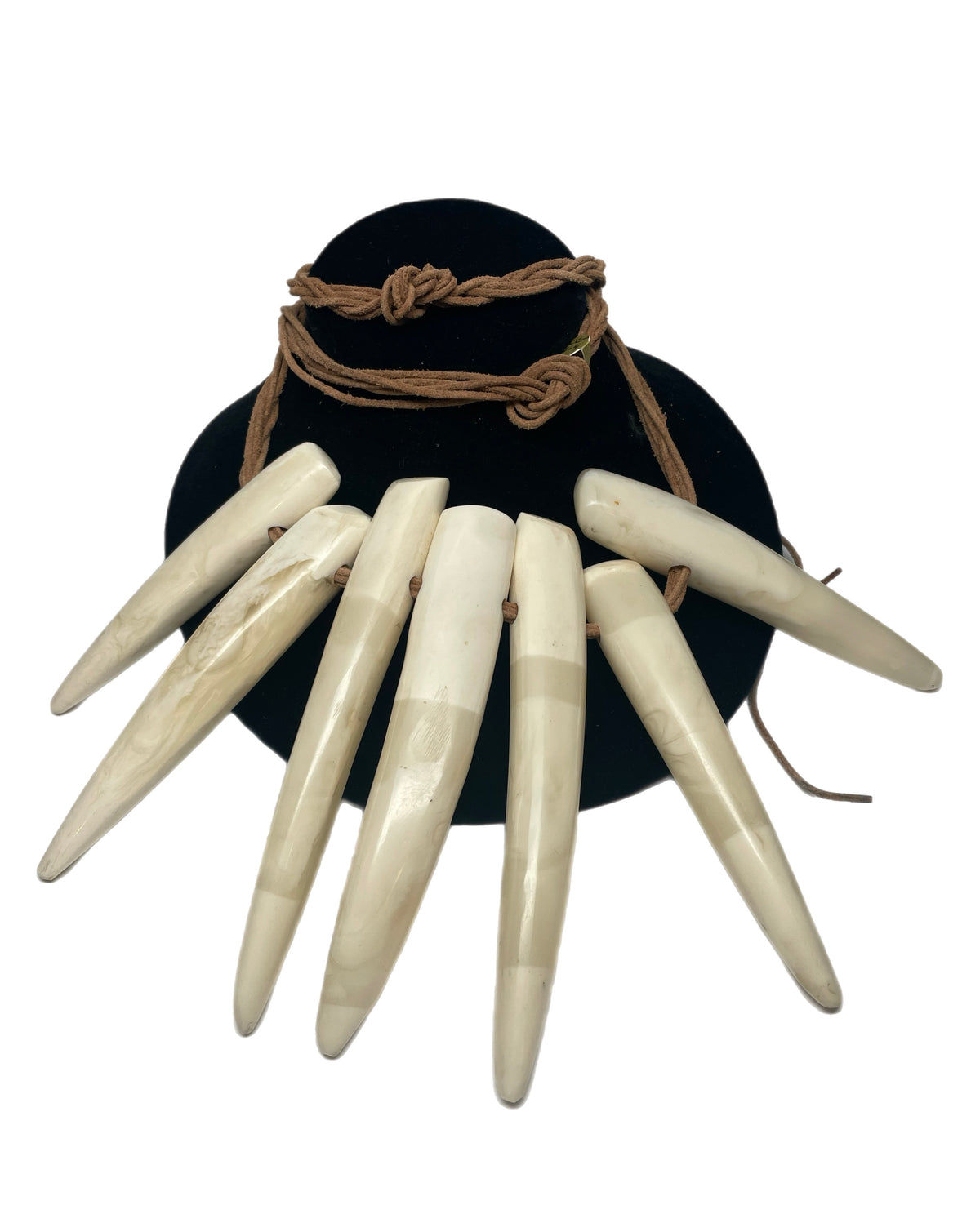 Cara Croninger White Talon Sculpture Necklace – Screaming Mimis Vintage ...