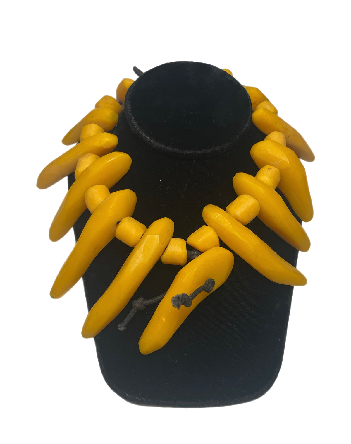 Cara Croninger Yellow Bead Necklace – Screaming Mimis Vintage Fashion